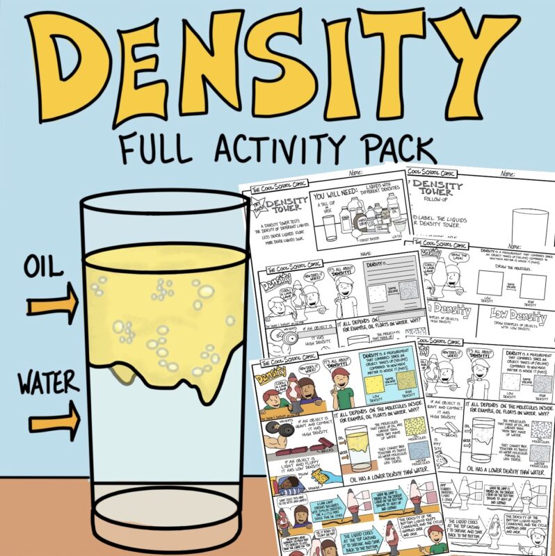 Density Lesson And Lab Cool School Comics