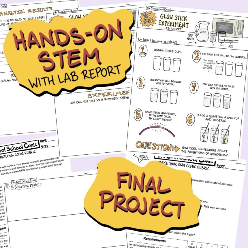 7 Steps to the Scientific Method - Cool School Comics