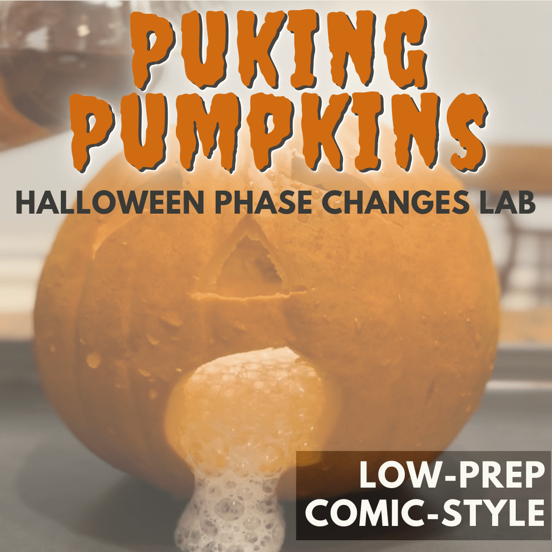 Halloween Science Experiment Comic & Lesson