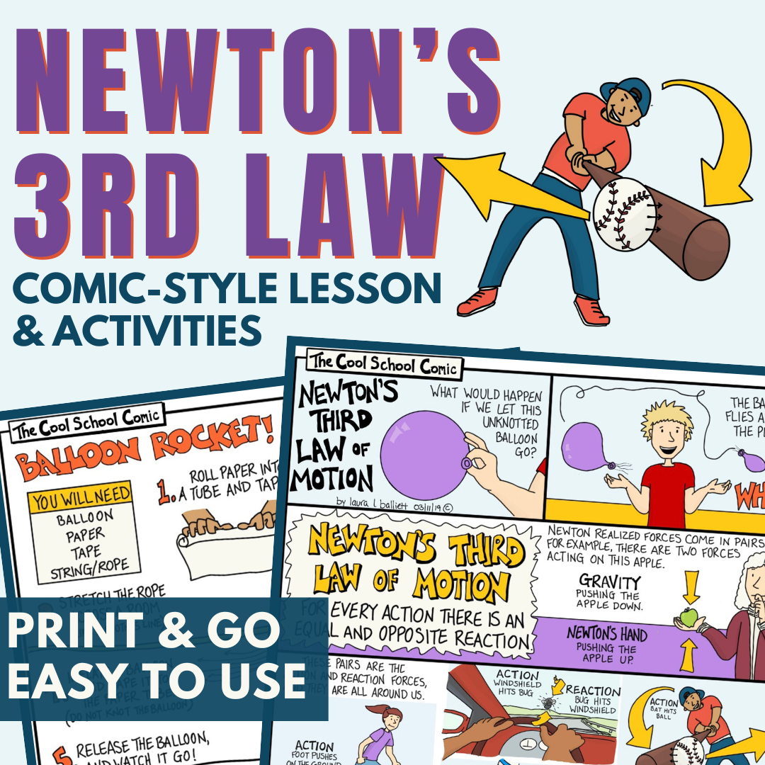 Newtons Third Law Balloon 5 Easy Ways To Learn Newton's Laws