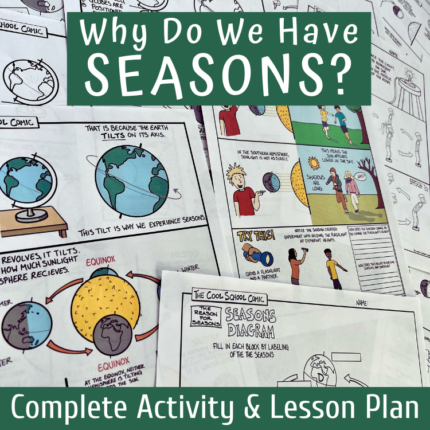 Seasons Diagram Lesson and Activity Plan - Cool School Comics