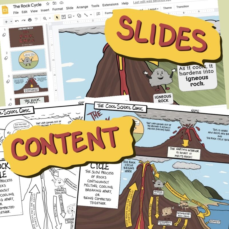 Continental Drift Comic and Doodle Notes - Cool School Comics