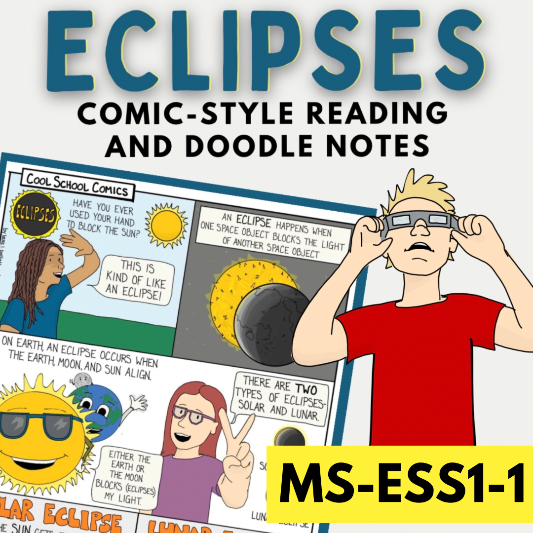 Lunar and Solar Eclipse Comic - Cool School Comics