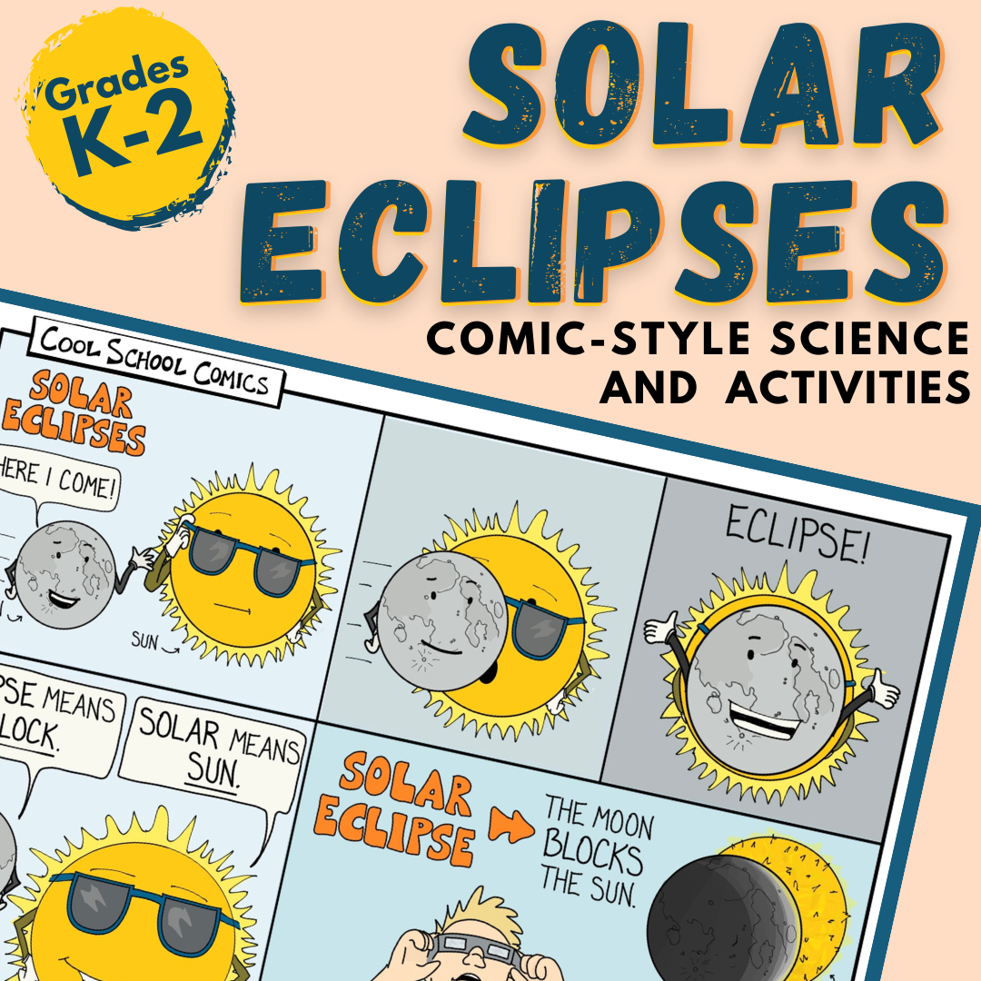 Solar Eclipse Comic for Kindergarten & First Grade - Cool School Comics