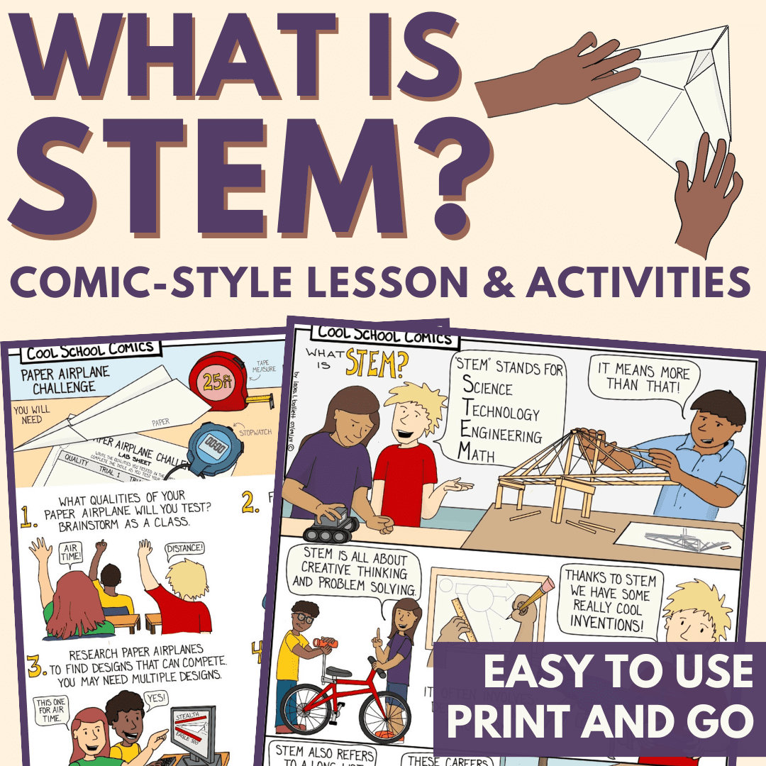 What is STEM? Activity for Middle School & Upper Elementary