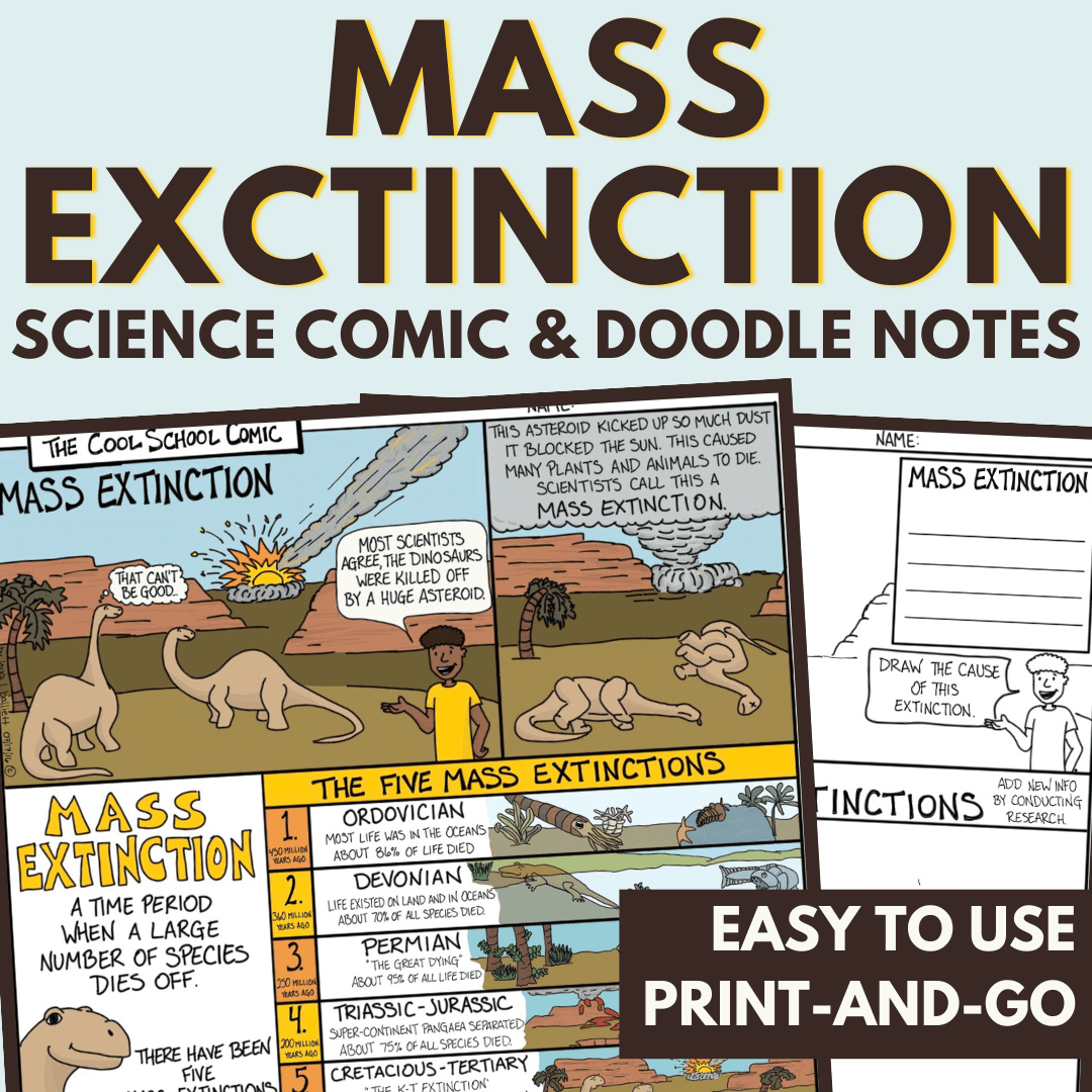History of the Earth- Mass Extinction - Cool School Comics